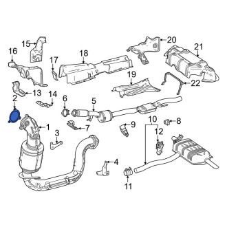 Mercedes GLB Class OEM Exhaust Parts | Systems, Tips, Pipes — CARiD.com