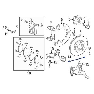 Mercedes GLB Class OEM Brake Parts | Pads, Bleeders, Rotors — CARiD.com