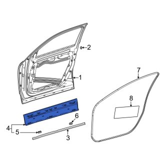 Mercedes GLA Class Replacement Door Shells & Skins — CARiD.com