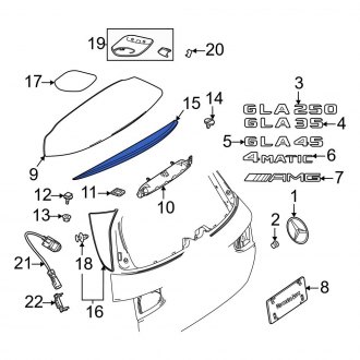 Mercedes GLA Class Spoilers | Custom, Factory, Roof, Lip & Wing Spoilers