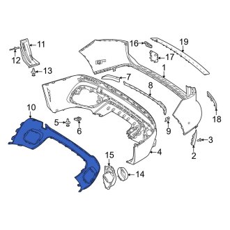 Mercedes GLA Class Replacement Bumper Spoilers & Valances — CARiD.com