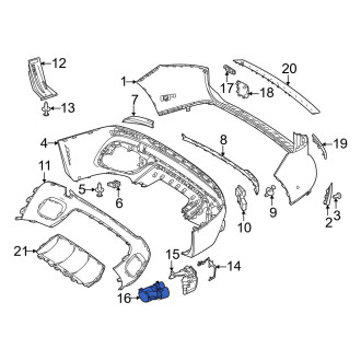 Mercedes GLB Class OEM Exhaust Parts | Systems, Tips, Pipes — CARiD.com