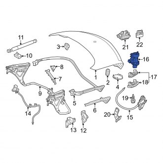 Mercedes SL Class Trunk/Tailgate Handles & Locks — CARID.com