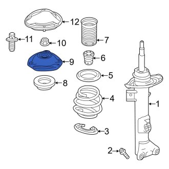 Mercedes SLK Class OEM Suspension Parts | Shocks, Struts — CARiD.com