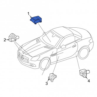 Mercedes AMG GT Air Bag Parts | Sensors, Modules, Clocksprings — CARiD.com