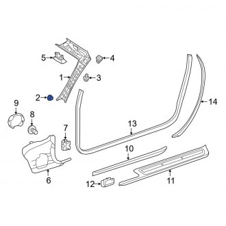 Mercedes Metris Grille Brackets & Hardware — CARiD.com