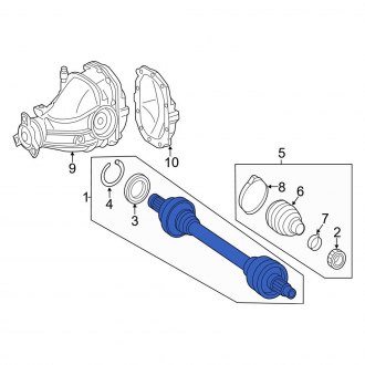 Mercedes SLC Class OEM Driveline & Axle Parts | Hubs, CV-Joints — CARiD.com