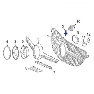 Mercedes GLS Class OEM Grilles | Factory Billet & Mesh Grilles — CARiD.com