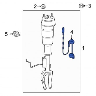 Mercedes GLE Class Suspension Height Sensors – CARiD.com