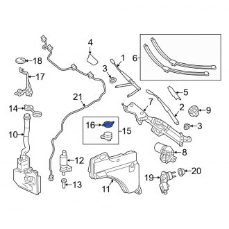 Mercedes GLS Class Windshield Washer Tanks & Parts — CARID.com