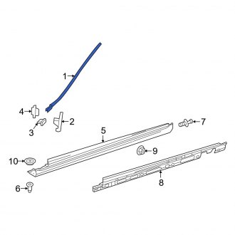 Mercedes GLE Class OEM Window Parts | Visors, Regulators — CARiD.com