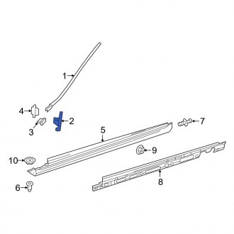 Mercedes GLE Class OEM Window Parts | Visors, Regulators — CARiD.com