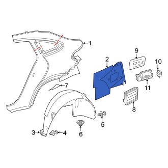Mercedes GLE Class OEM Quarter Panels & Parts | Rear & Front — CARiD.com