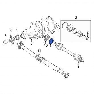 Mercedes GL Class OEM Transmission & Drivetrain Parts — CARiD.com