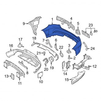 Mercedes GLS Class Replacement Front Bumpers & Components — CARiD.com