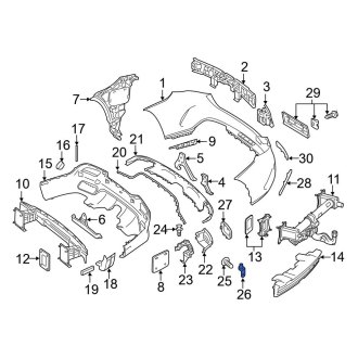 Mercedes OEM Bumpers | Genuine Front & Rear Bumpers — CARiD.com