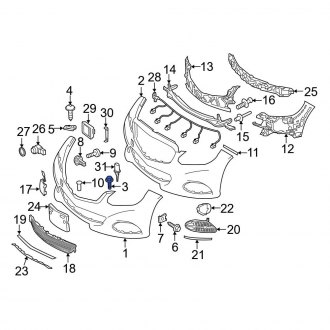 Mercedes E Class OEM Fog Lights | LED, HID, Halo — CARiD.com