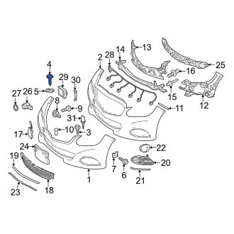 Mercedes E Class OEM Header Panels & Parts — CARiD.com