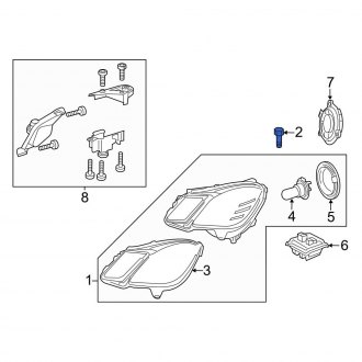 Mercedes OEM Headlights | Projector, LED, HID, Halo — CARiD.com