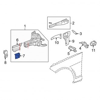 Mercedes E Class Replacement Chassis Frames & Rails - CARiD.com