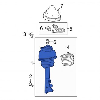 Mercedes OEM Suspension Parts | Factory Shocks & Struts — CARiD.com