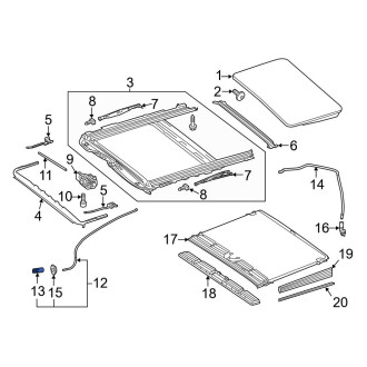 Mercedes G Class OEM Roofs & Parts | Panels, Drip Rails — CARiD.com