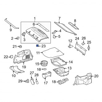 Mercedes GLA Class OEM Interior Components — CARiD.com