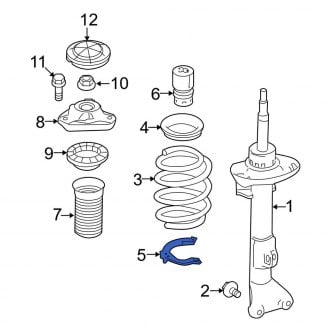Mercedes C Class OEM Suspension Parts | Shocks, Struts — CARiD.com