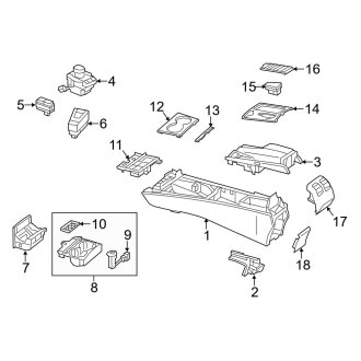 2014 Mercedes E Class Center Consoles & Parts — CARiD.com