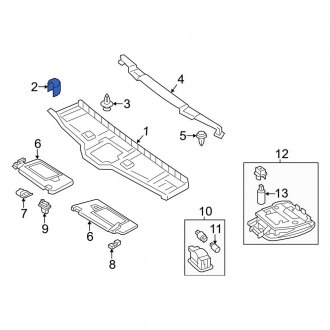 Mercedes Roof Hardware | Clips, Screws, Latch Hooks — CARiD.com