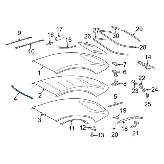 Mercedes E Class Roof Panels — CARiD.com
