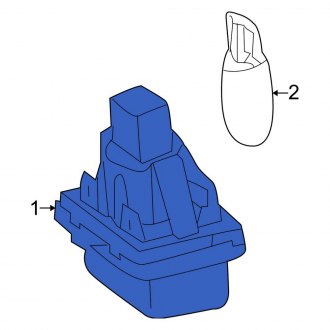 Mercedes License Plate Lights - Lenses, Complete Assemblies | CARiD