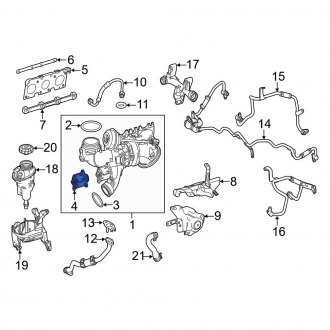 Mercedes CLS Class Replacement Turbocharger Boost Management — CARiD.com