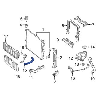 Mercedes GLC Class Radiator Hoses & Clamps — CARiD.com