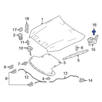 Mercedes EQS Replacement Hoods | Hinges, Supports – CARiD.com