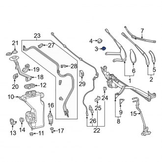 Mercedes C Class OEM Window Parts | Visors, Regulators — CARiD.com