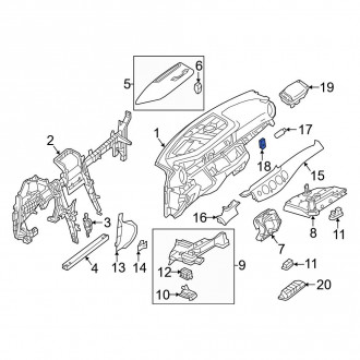 Mercedes GLE Class Interior Brackets & Hardware — CARiD.com