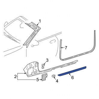 Mercedes Door Sills | Replacement Door Sill Plates — CARiD.com