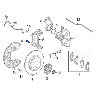 Mercedes GLS Class OEM Brake, Steering, Suspension Parts — CARiD.com