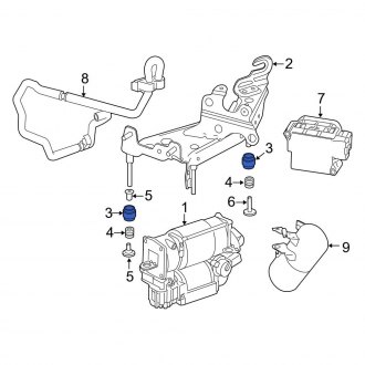 Mercedes GLE Class OEM Suspension Parts | Shocks, Struts — CARiD.com