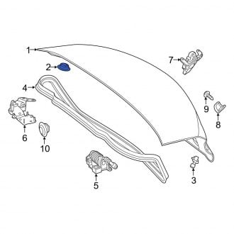 Mercedes CLA Class Trunk & Tailgate Seals — CARID.com