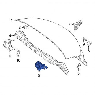 Mercedes E Class Trunk & Tailgate Hinges — CARID.com
