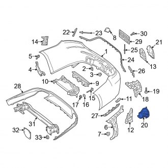 Mercedes CLS Class Bumper Inserts & Covers | Front, Rear — CARiD.com