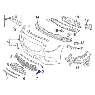 Mercedes GLE Class OEM Grilles | Factory Billet & Mesh Grilles — CARiD.com