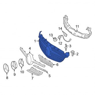 Mercedes OEM Grilles | Factory Billet, Mesh, LED Grilles — CARiD.com