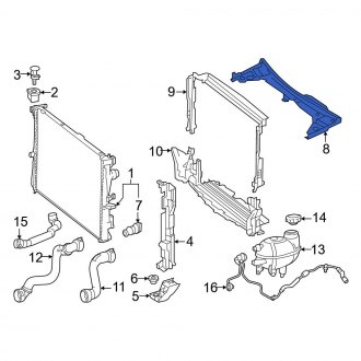 Mercedes OEM Header Panels & Parts | Support Bars, Panels — CARiD.com