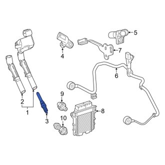 Mercedes SLC Class Replacement Spark Plugs – CARiD.com