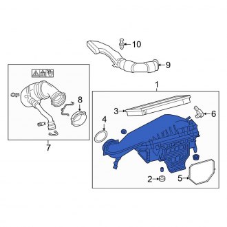 Mercedes GLC Class Air Filter Housing Boxes & Parts — CARiD.com