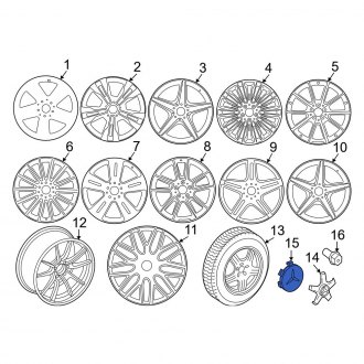 Mercedes GLB Class OEM Wheels & Tires | Lug Nuts, TPMS Sensors — CARiD.com