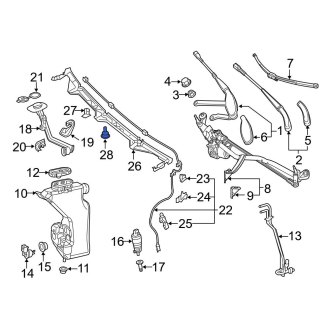 Mercedes Roof Hardware | Clips, Screws, Latch Hooks — CARiD.com